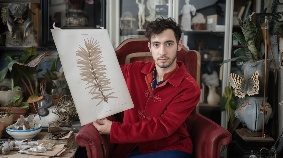 The ORIGINAL wardrobe of the ADVENTURER E.Le Moult – P.Le Moult